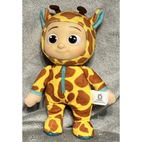 Toys | Cocomelon Jj Giraffe 8 Spotted Stuffed Plush Doll Soft Toy ...
